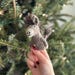 Needle Felted Gray Donkey Finger Puppet - Handcrafted Wool Toy - Nature ...