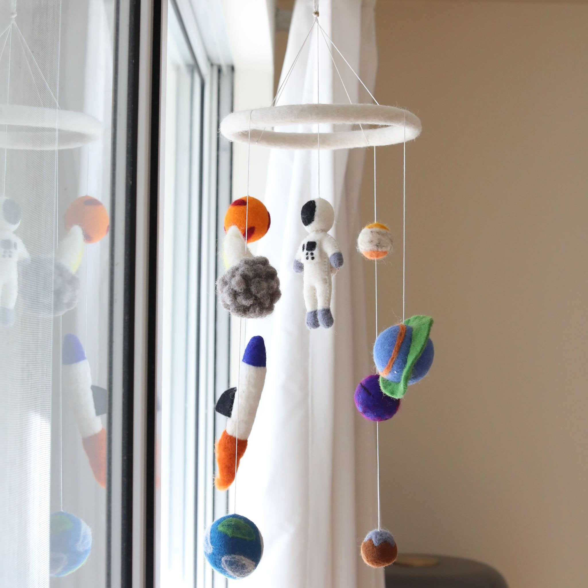 Space Mobile Astronaut Mobile Planet Mobile Solar System - Etsy Australia