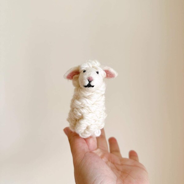 Sheep Puppet - Etsy