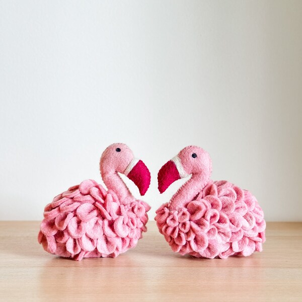Felt Flamingo Ornament - Etsy