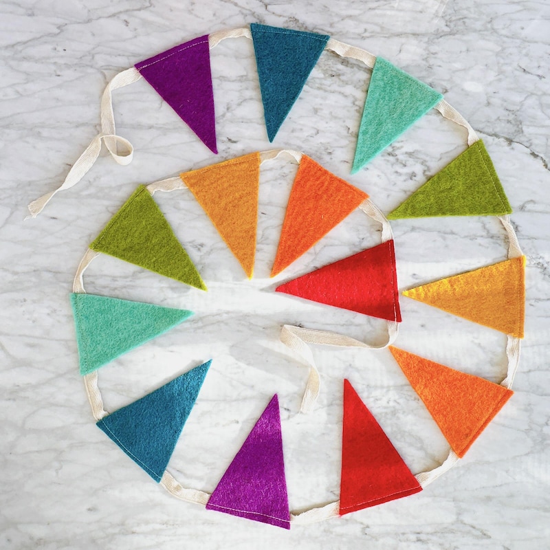 Rainbow Flag Bunting - Etsy