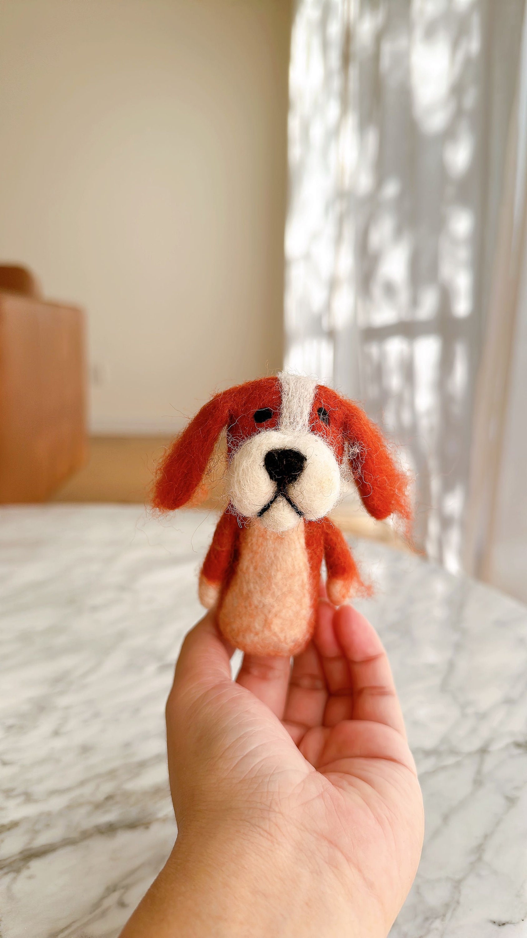 Cavalier King Charles Spaniel Finger Puppet Dog Finger - Etsy