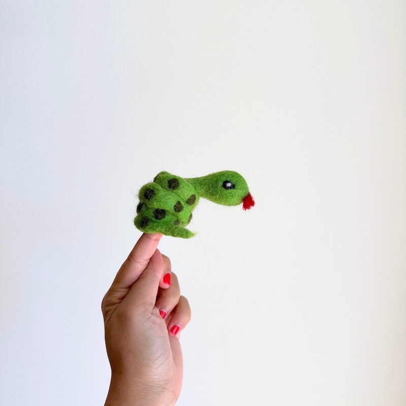 Felt Finger Puppets - Etsy