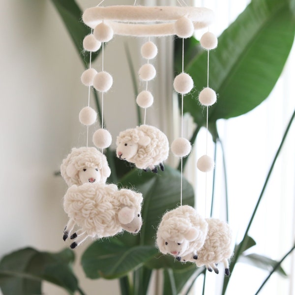 Sheep Mobile - Etsy
