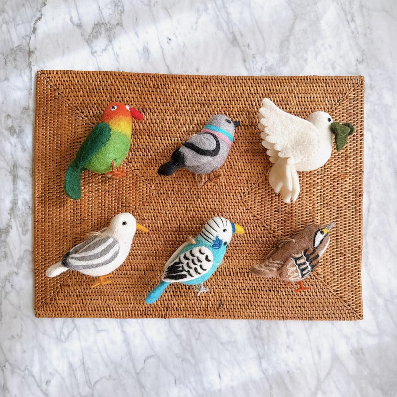 Mini Bird Felt - Etsy