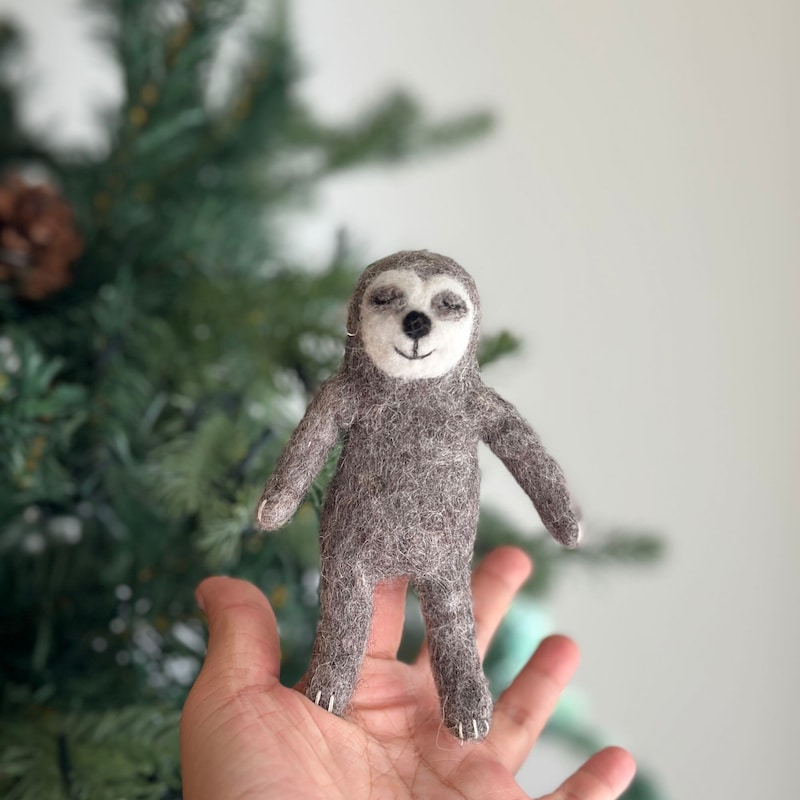 Felt Sloth - Etsy