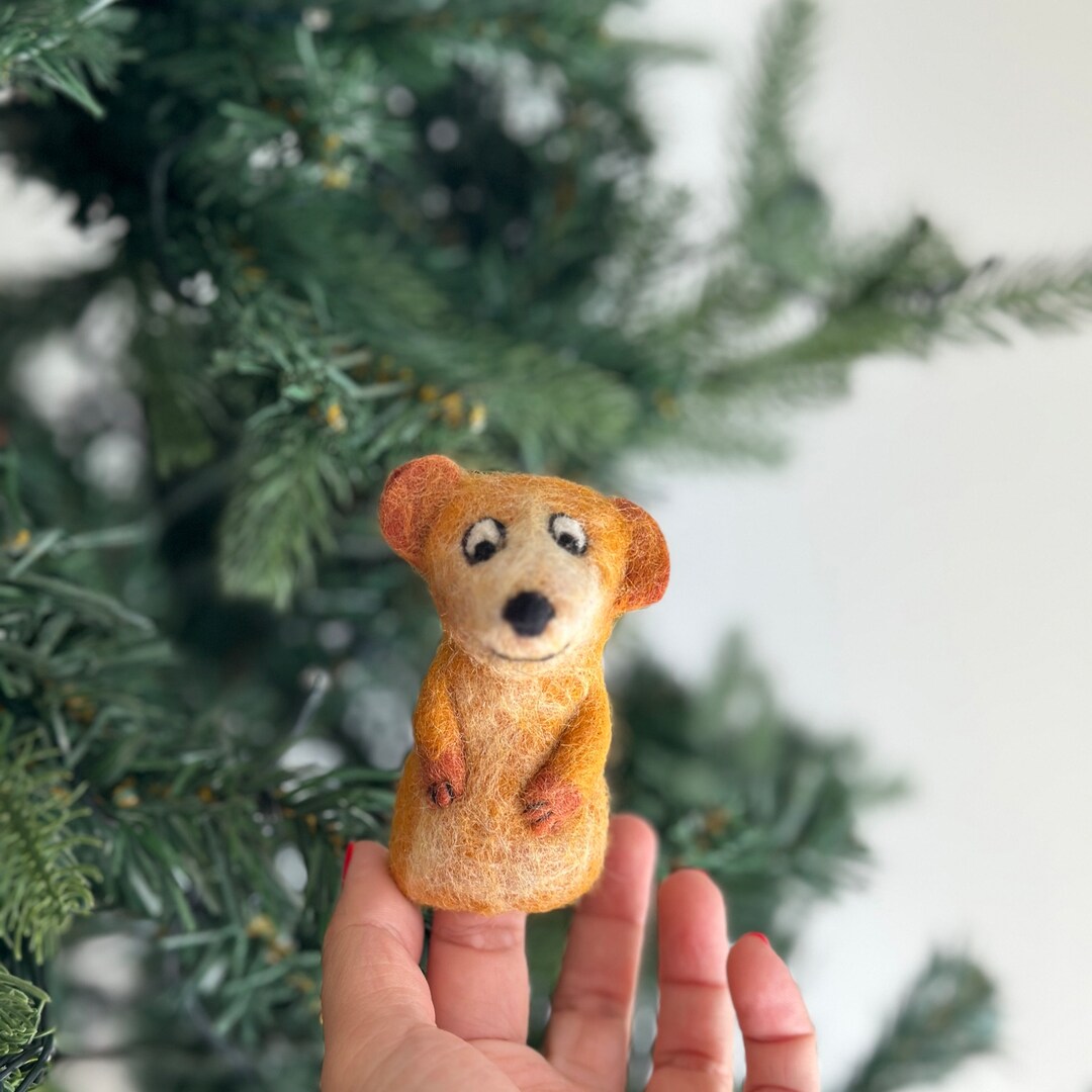 Felt Meerkat Finger Puppet Meerkat Miniature African Animal - Etsy
