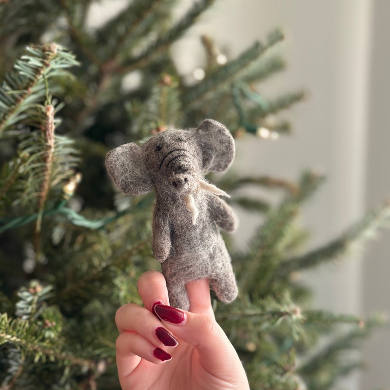 Elephant Puppet - Etsy