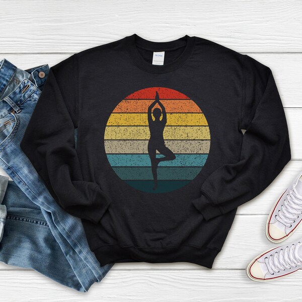 Yoga Sweatshirt - Etsy