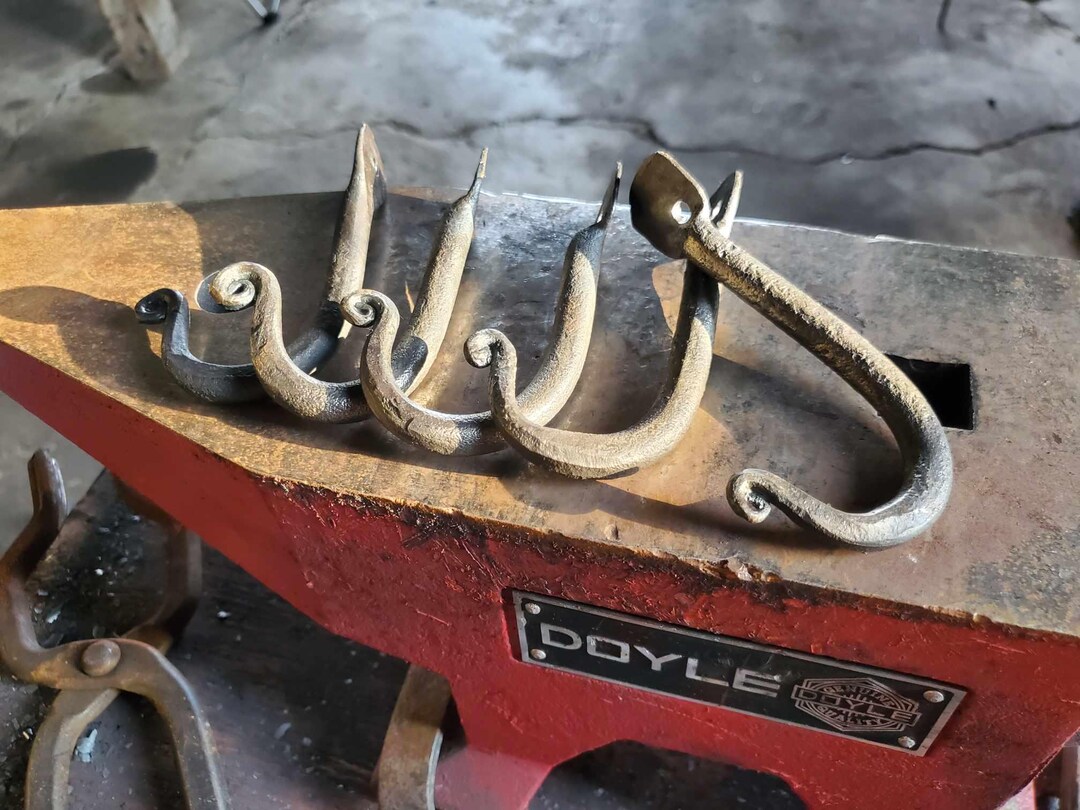 Hand Forged J-hook - Blacksmith - Etsy