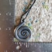 Hand Forged Spiral Pendant - Blacksmith - Etsy