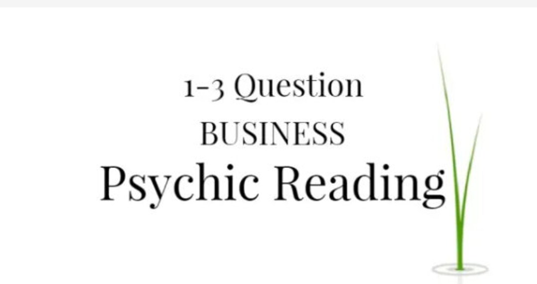Accurate Business Psychic Reading - Etsy