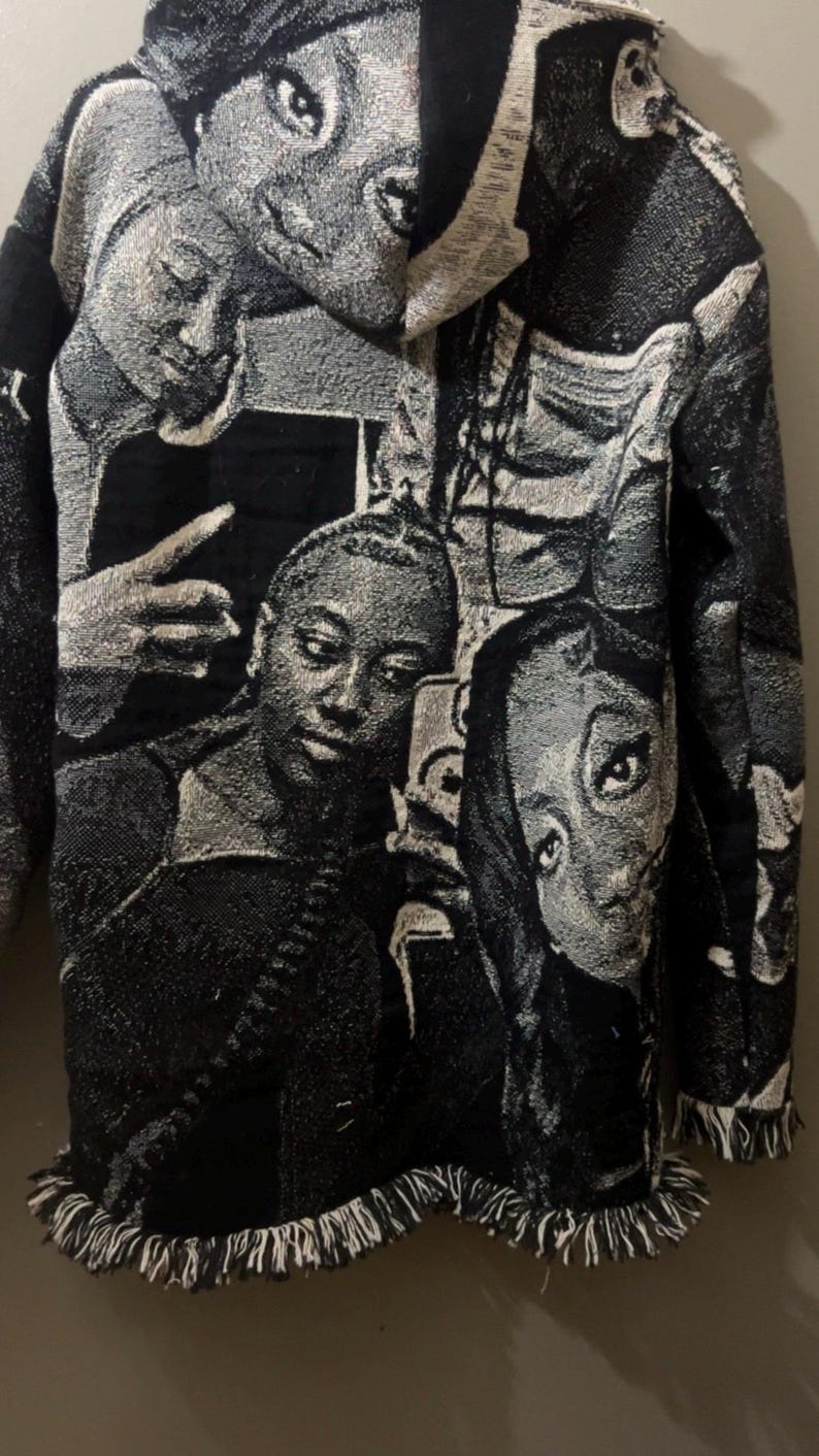 Custom Tapestry Hoodie - Etsy