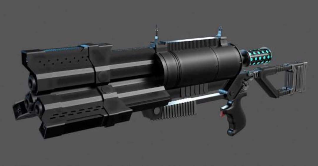 Pulse Rifle Re From Dead Space Remake - Etsy