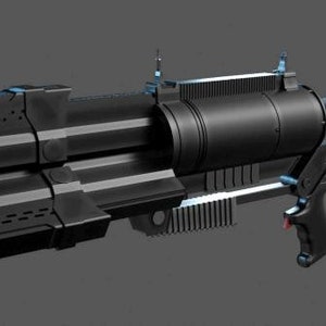 Pulse Rifle Replica Re From Dead Space Remake - Etsy