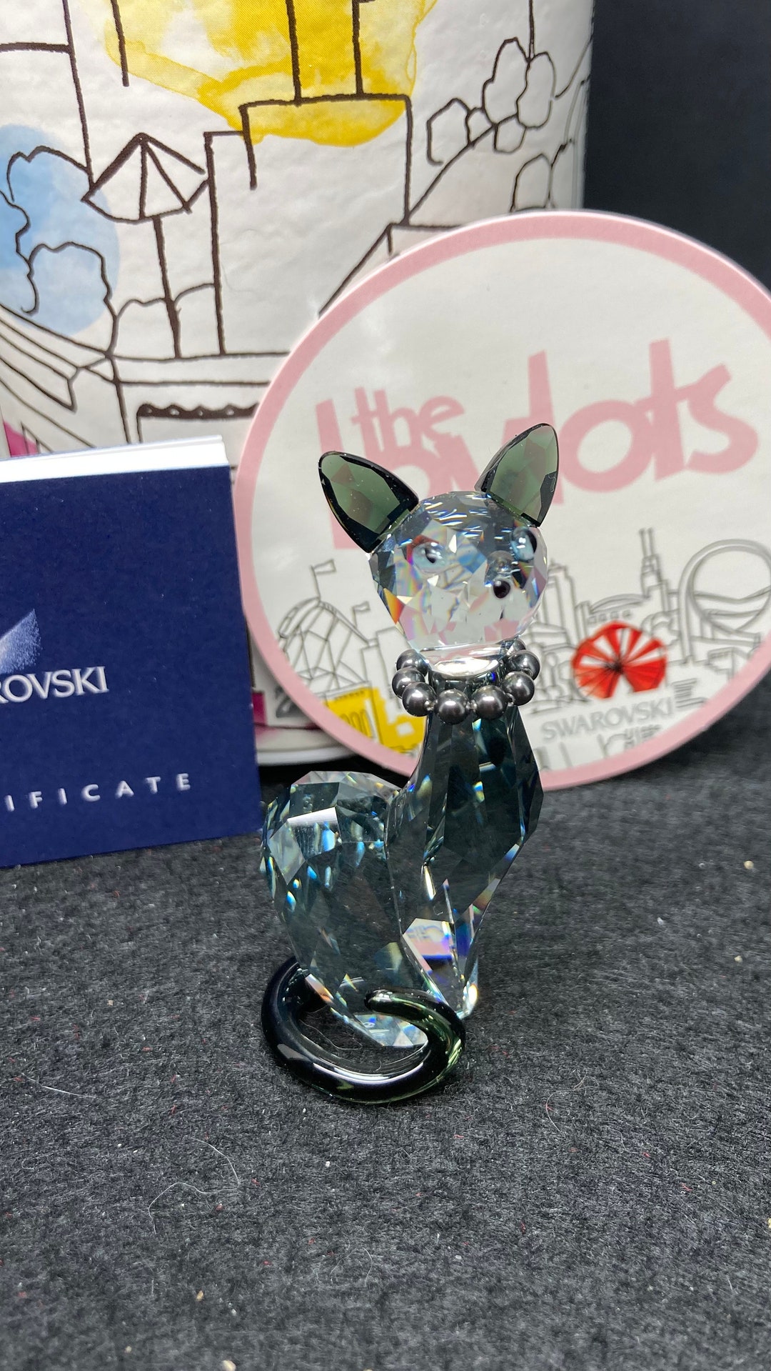 Swarovski Ines the House of Cats Collection the Love Lots Complete With ...