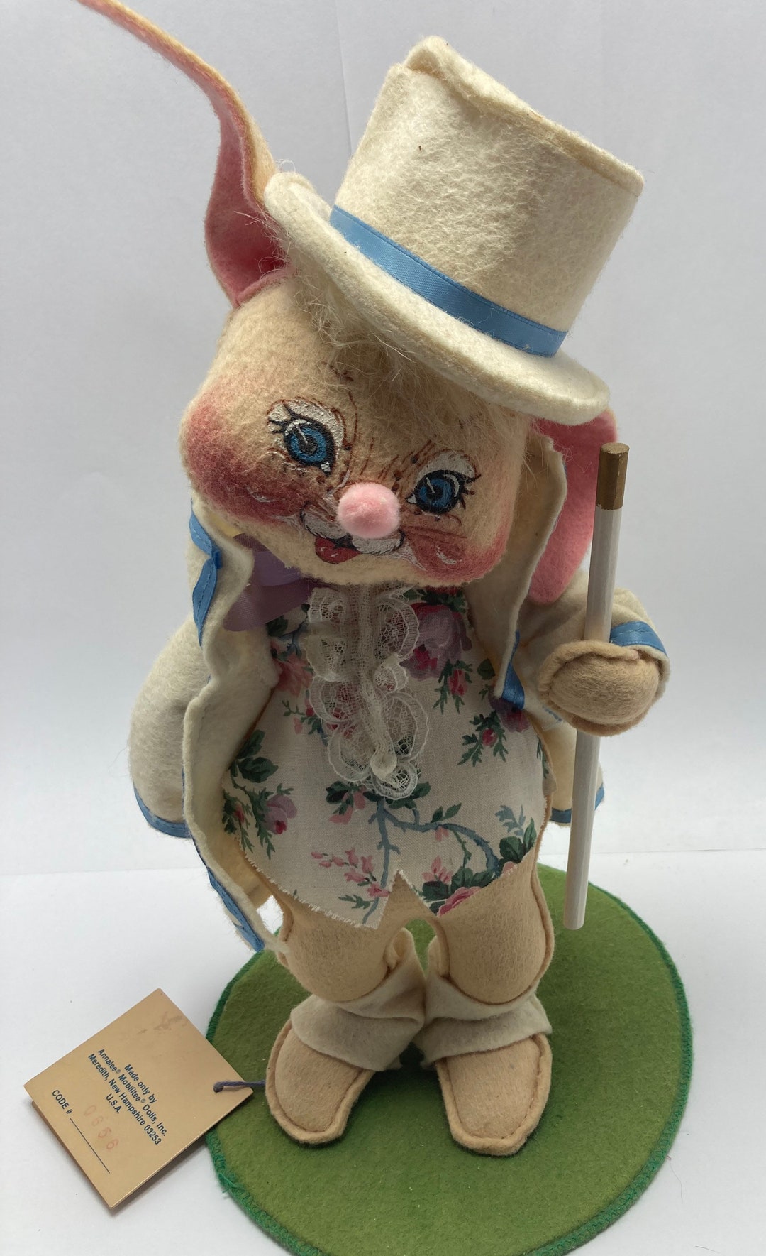 Annalee 1993 Spring Easter Bunny With Tags 12 Inches Tall free Shipping ...