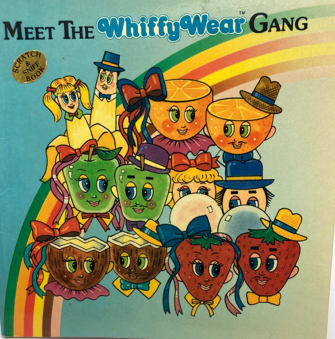 Meet the Whiffy Wear Gang Scratch and Sniff Book 1987**free Shipping ...