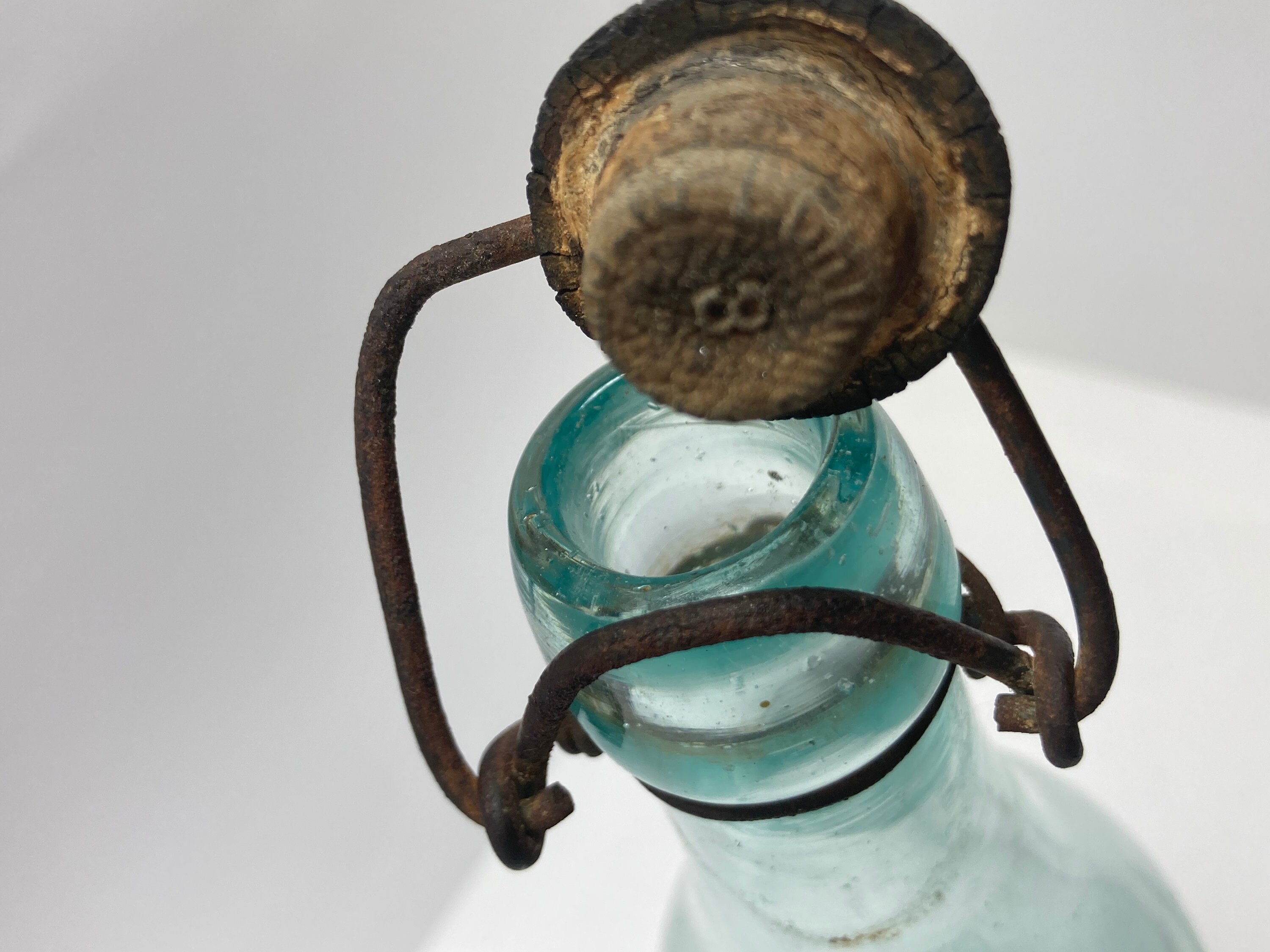 Karl Hutter New York Aqua Blob Top Water Beer Soda Bottle? 41-N 1877 ...