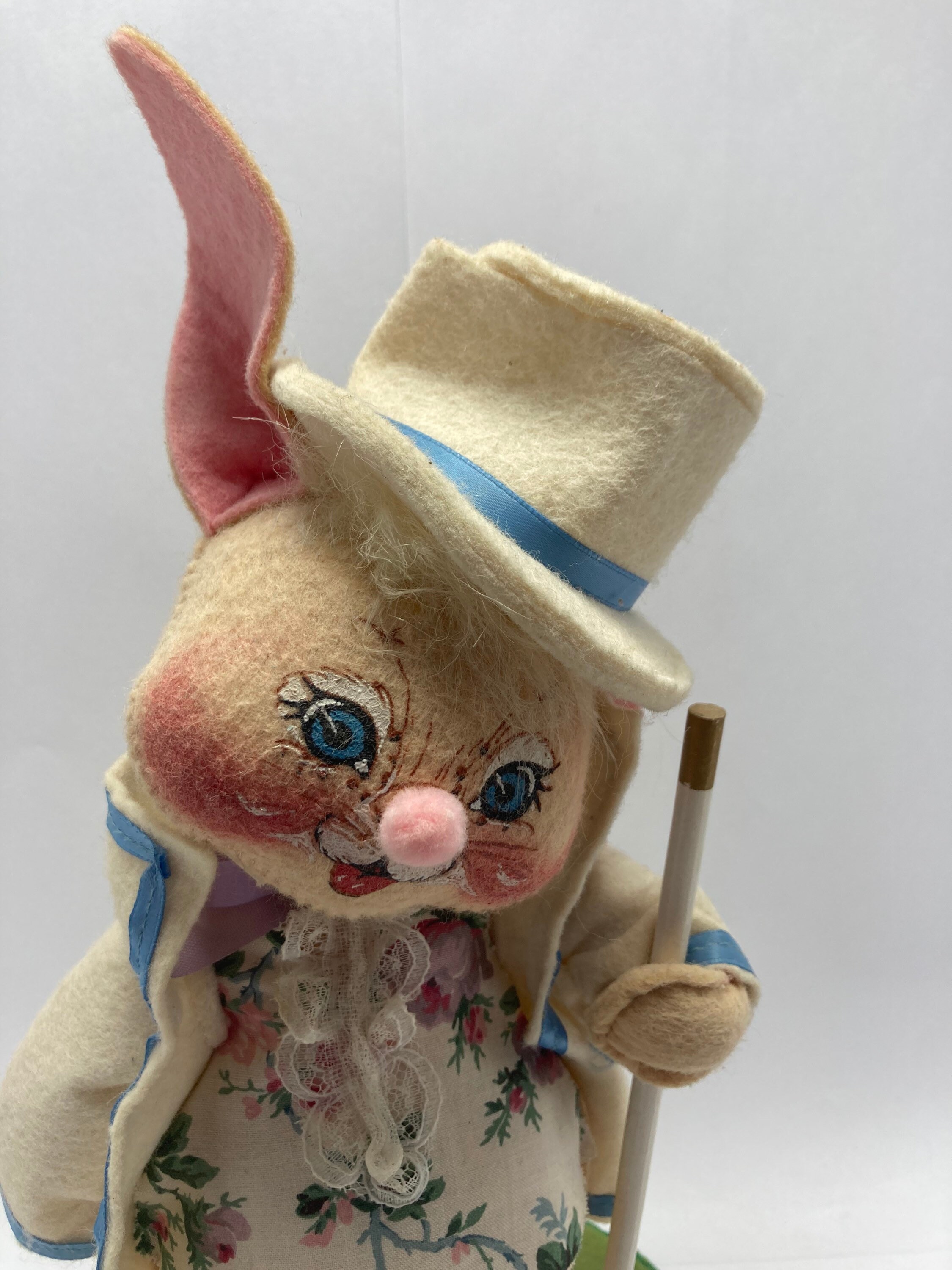 Annalee 1993 Spring Easter Bunny With Tags 12 Inches Tall free Shipping ...