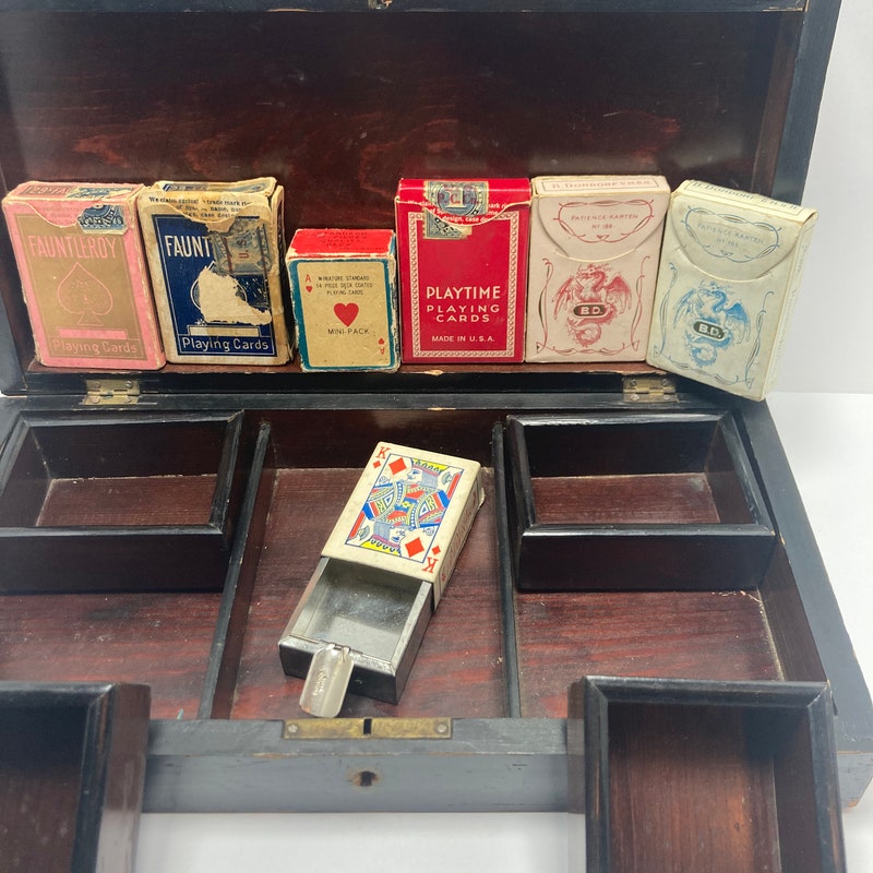 Miniature Playing Cards - Etsy