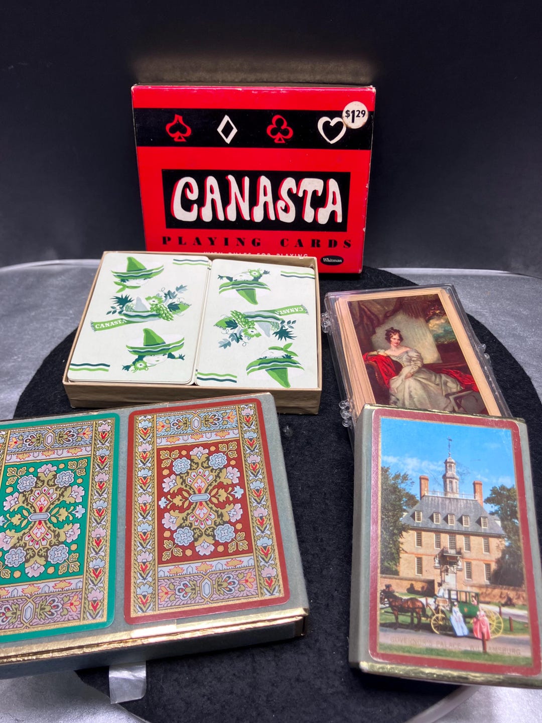 Playing Cards Congress Canasta by Whitman W.P. CO Racine Wis.free ...
