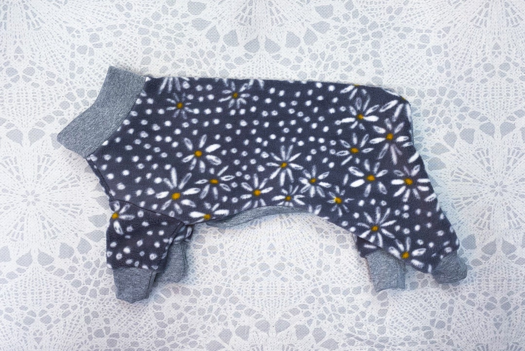 Chinese Crested Fleece Pjs - Daisy Field - Etsy