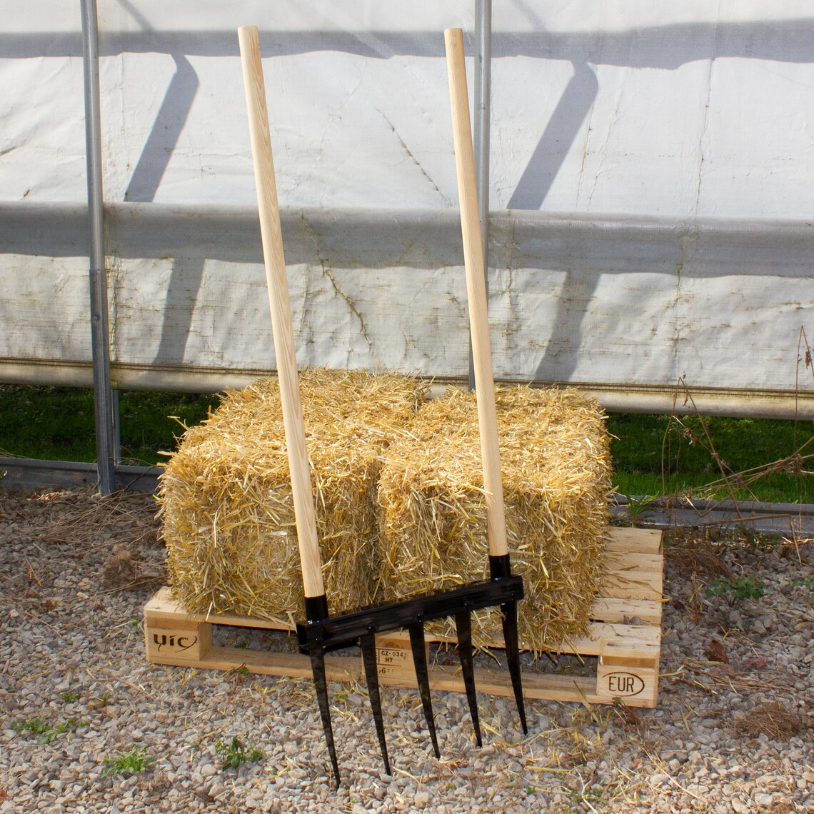 Broadfork Garden Tool 5 Tines Hand Tiller USA Made - Etsy