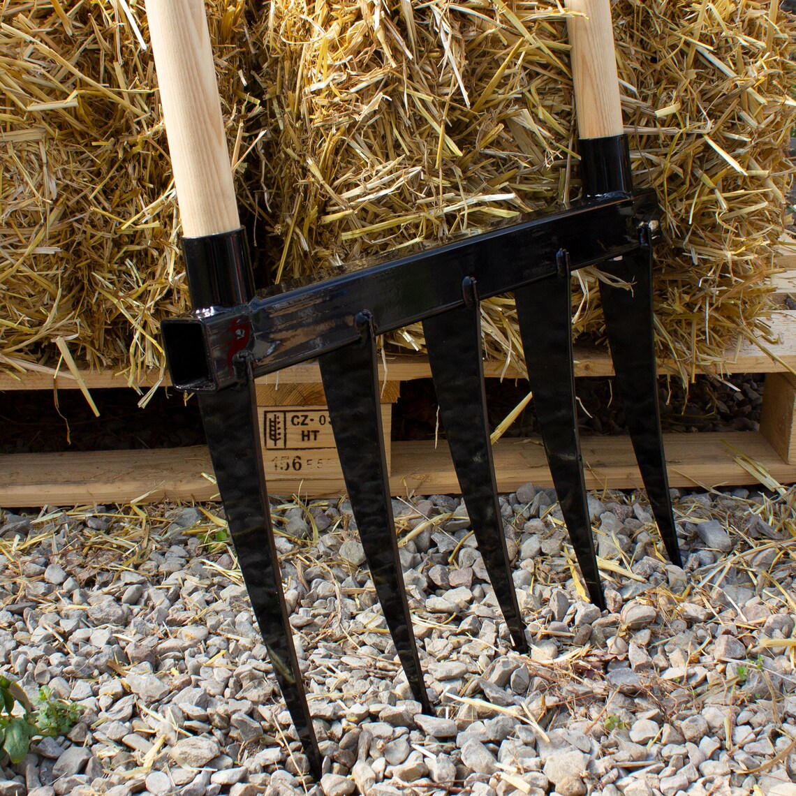 Broadfork Garden Tool 5 Tines Hand Tiller USA Made - Etsy