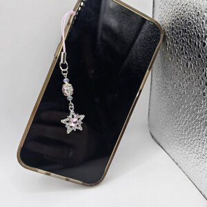 Iridescent Star Phone Charm: Celestial Phone Decoration - Etsy
