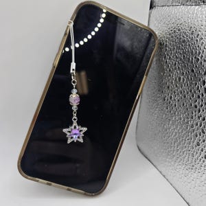 Iridescent Star Phone Charm: Celestial Phone Decoration - Etsy