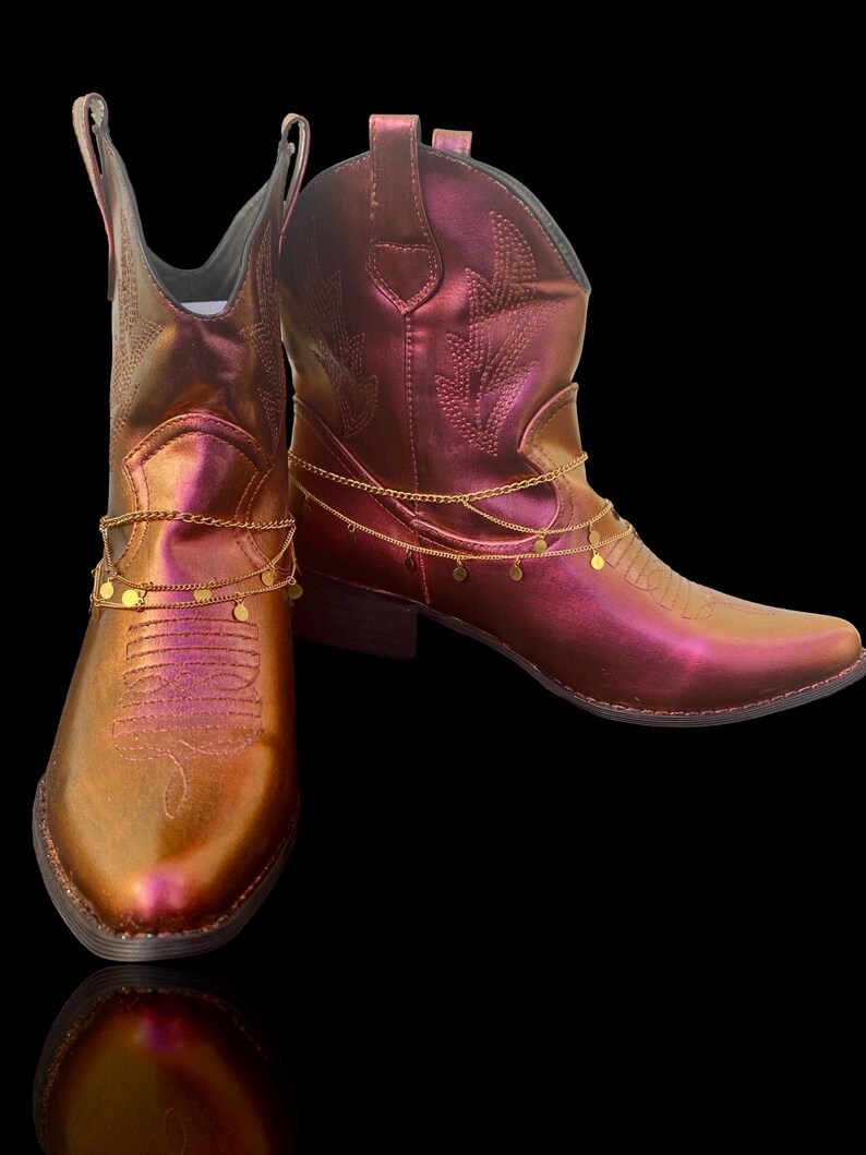 Custom Hand-painted Cowboy Boots Unique Personalized Western Footwear ...