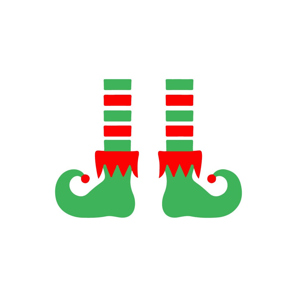 Elf Leg SVG, EPS,PNG, Dxf,jpg -instant Zip File Download - Etsy