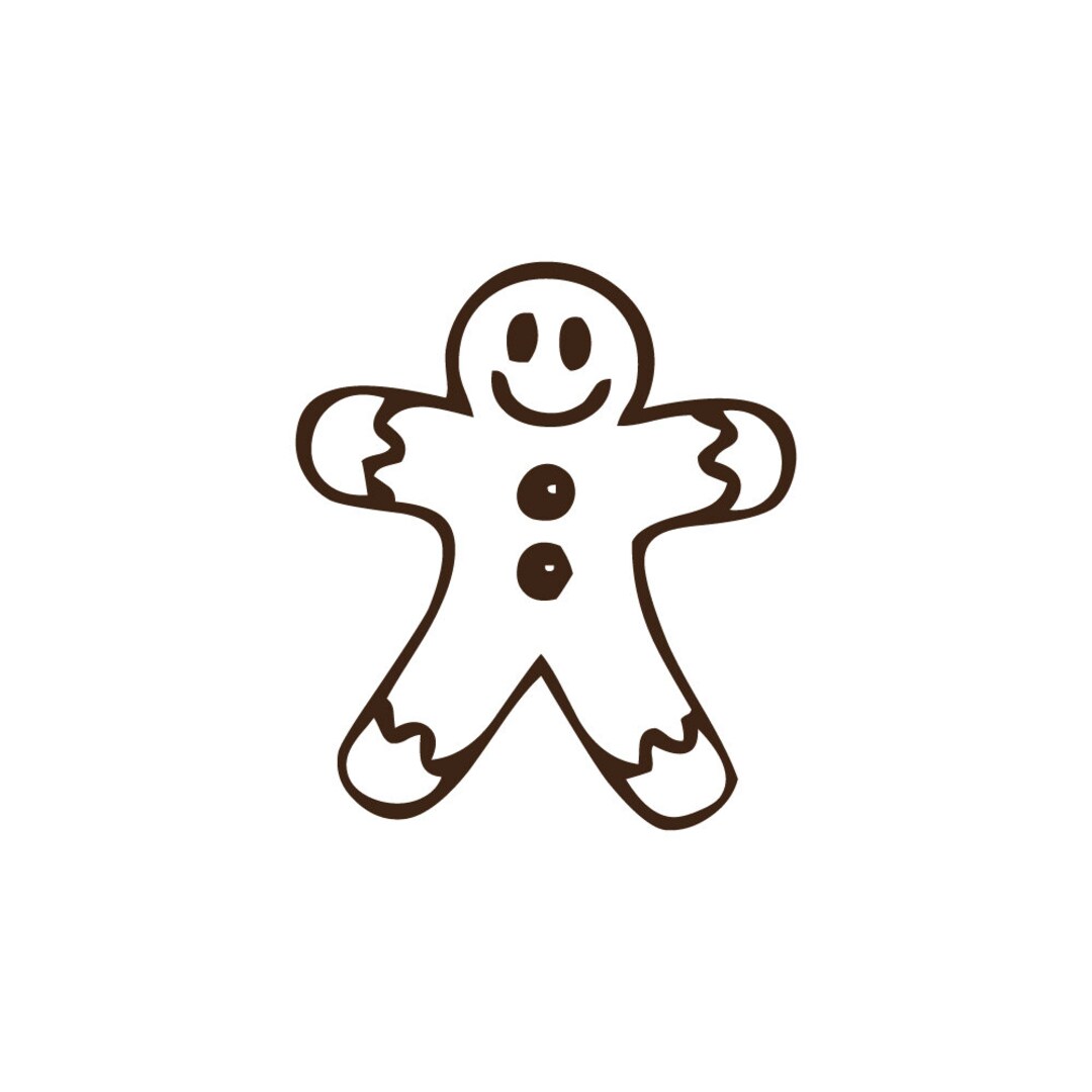 Gingerbread SVG, EPS,PNG, Dxf,jpg -instant Zip File Download - Etsy