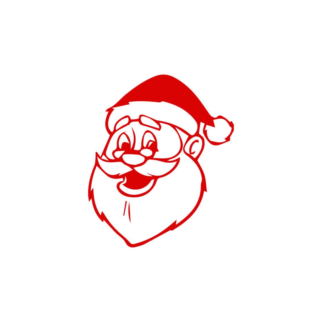 Santa Claus SVG, EPS,PNG, Dxf,jpg instant Zip File Download - Etsy