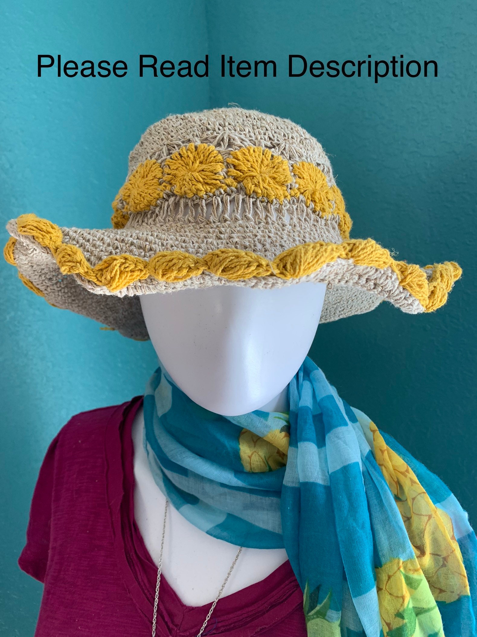 Hemp Straw Cotton Hat Bendable Rim Inner Unisex Mens Womens - Etsy