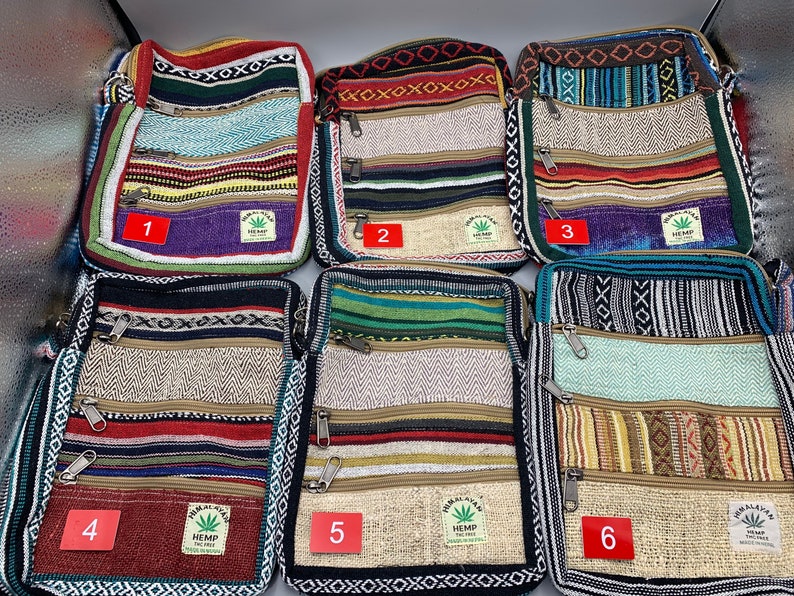 Hemp Purse Crossbody Cotton Bag Messenger Tote Market Festival - Etsy