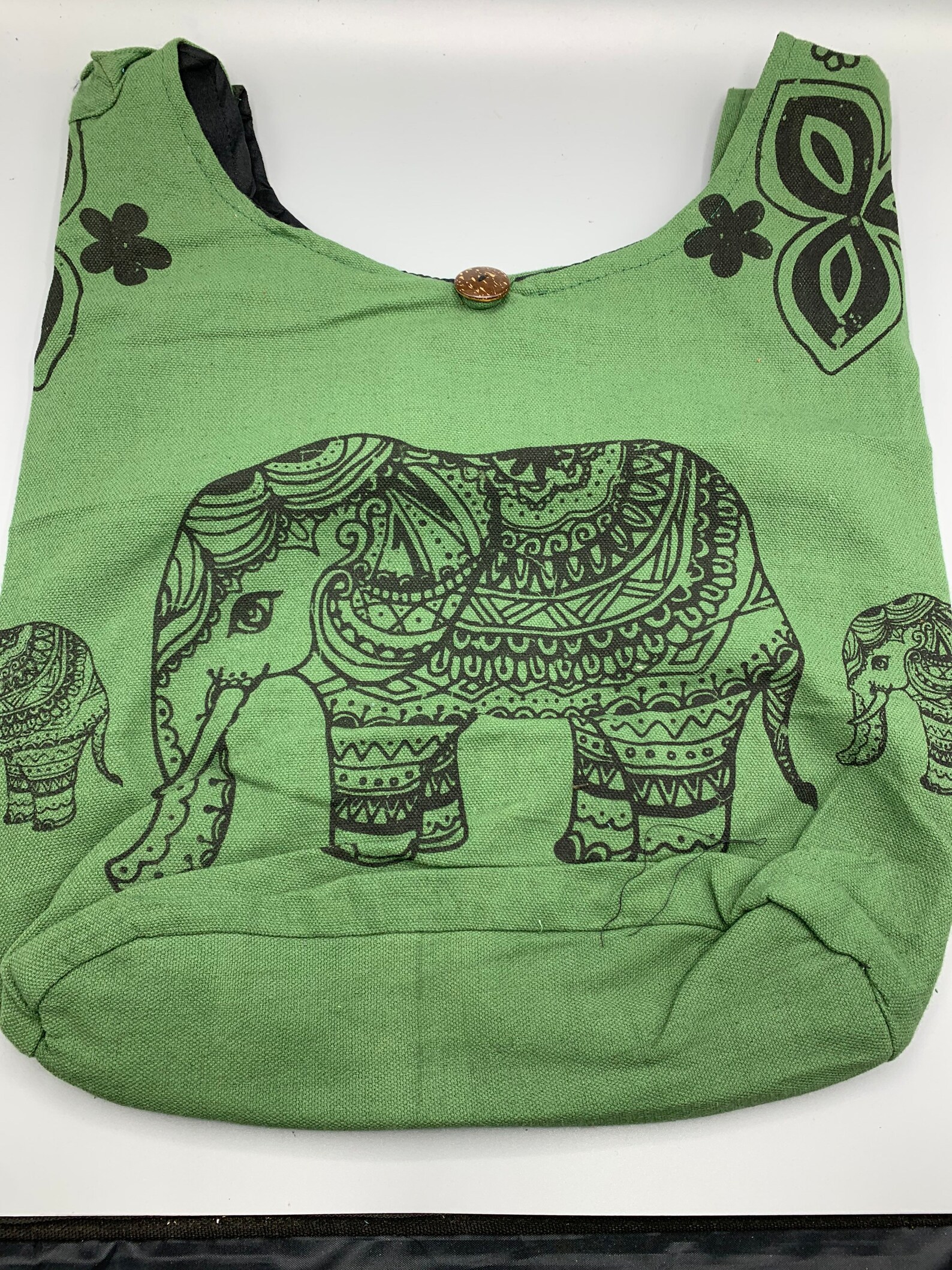 Elephant Crossbody Hobo Hippie Sling Market Beach Bag Cotton - Etsy