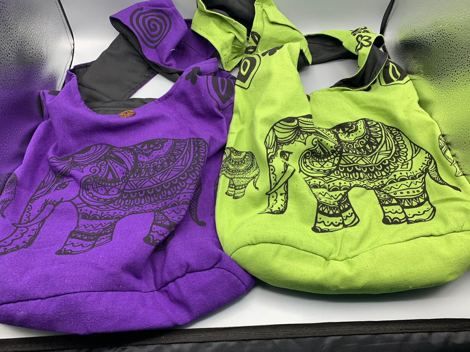 Elephant Crossbody Hobo Hippie Sling Market Beach Bag Cotton - Etsy