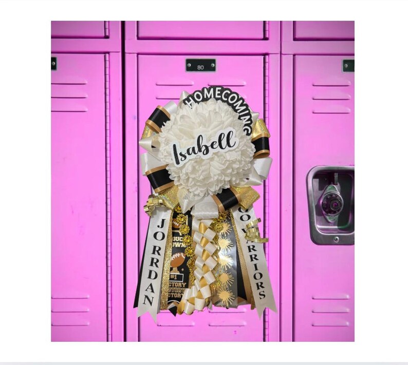 Homecoming Boot Mum/ Backpack Mum/locker Mum - Etsy