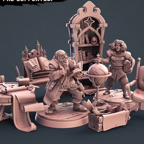 Fantasy Props the Druids Set Dungeons and Dragons Pathfinder - Etsy