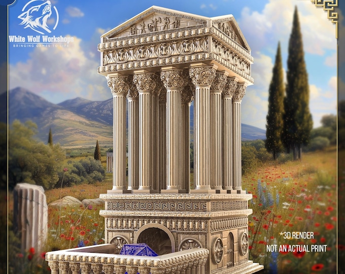 Ancient Roman Dice Tower Replica - Etsy