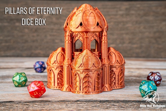 Pillars of Eternity Dice Box Tabletop Gaming Dungeons and - Etsy