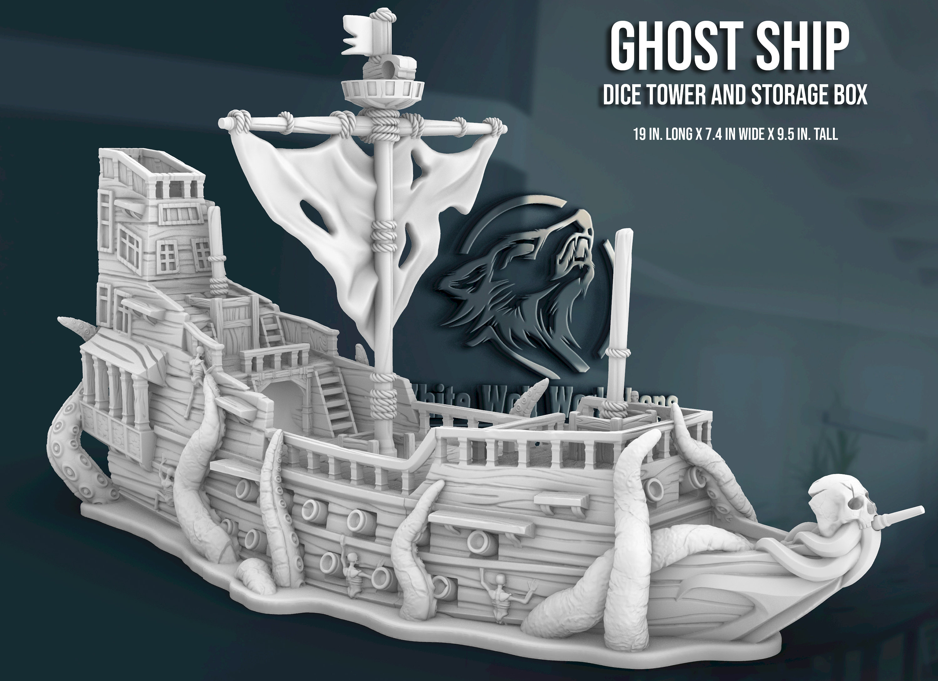 Ghost Pirate Ship