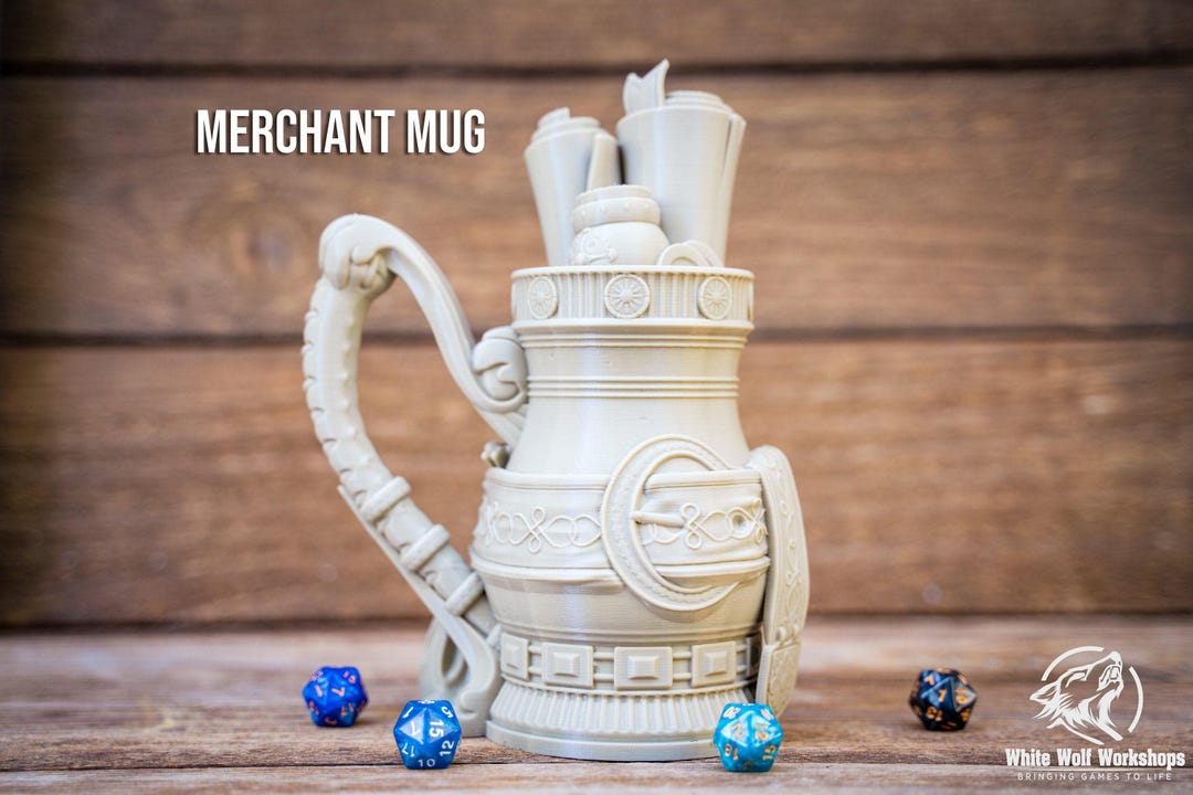 Merchant Mug | Custom-Crafted Drink Holder and Accessory Inspired by ...