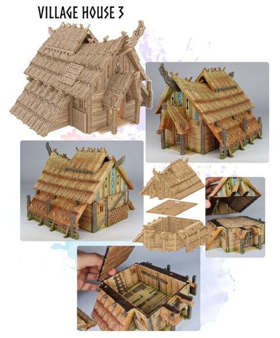 Viking Village Model