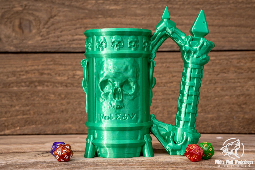 Necromancer Mythic Mug Stein | Tabletop Fantasy Role Play RPG Gaming ...