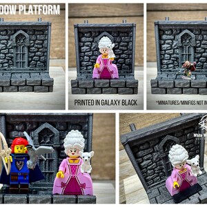 Miniature Minifig Display Platforms | 3D Printed Fantasy Tabletop Props ...