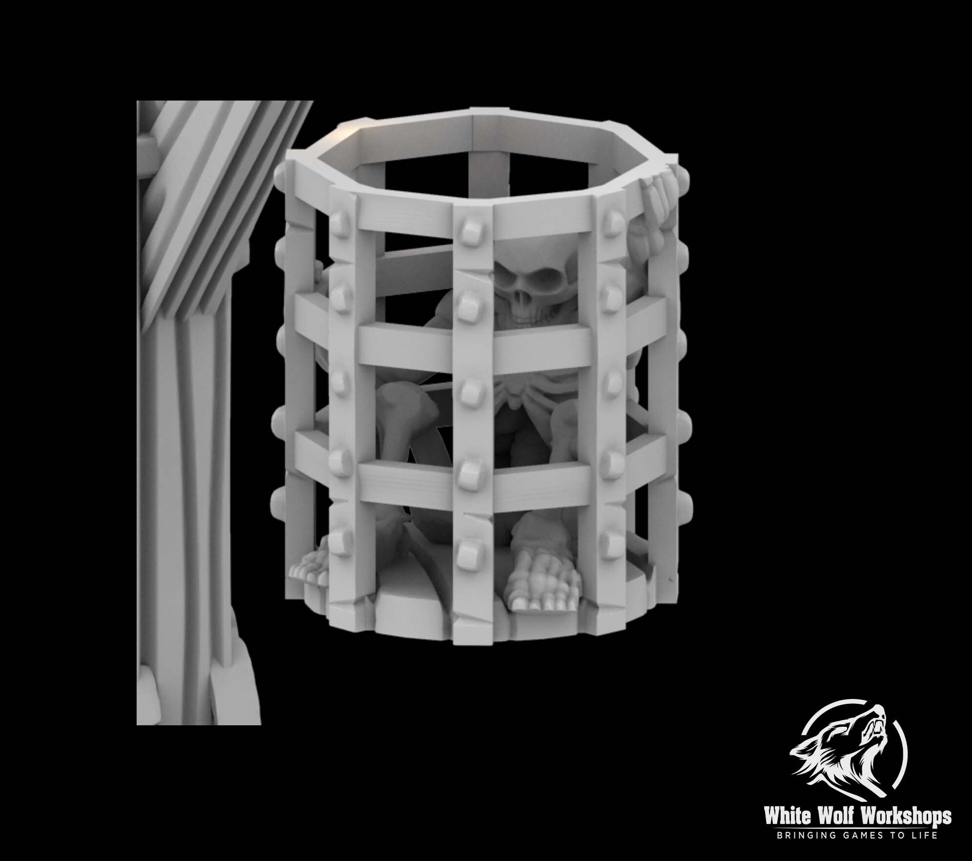 The Prison Tree 3D Printed Tabletop Miniatures and Props | Etsy