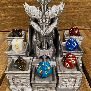 Dice Guardian Pedestal | Tabletop Fantasy Role Play RPG Gaming Cosplay ...